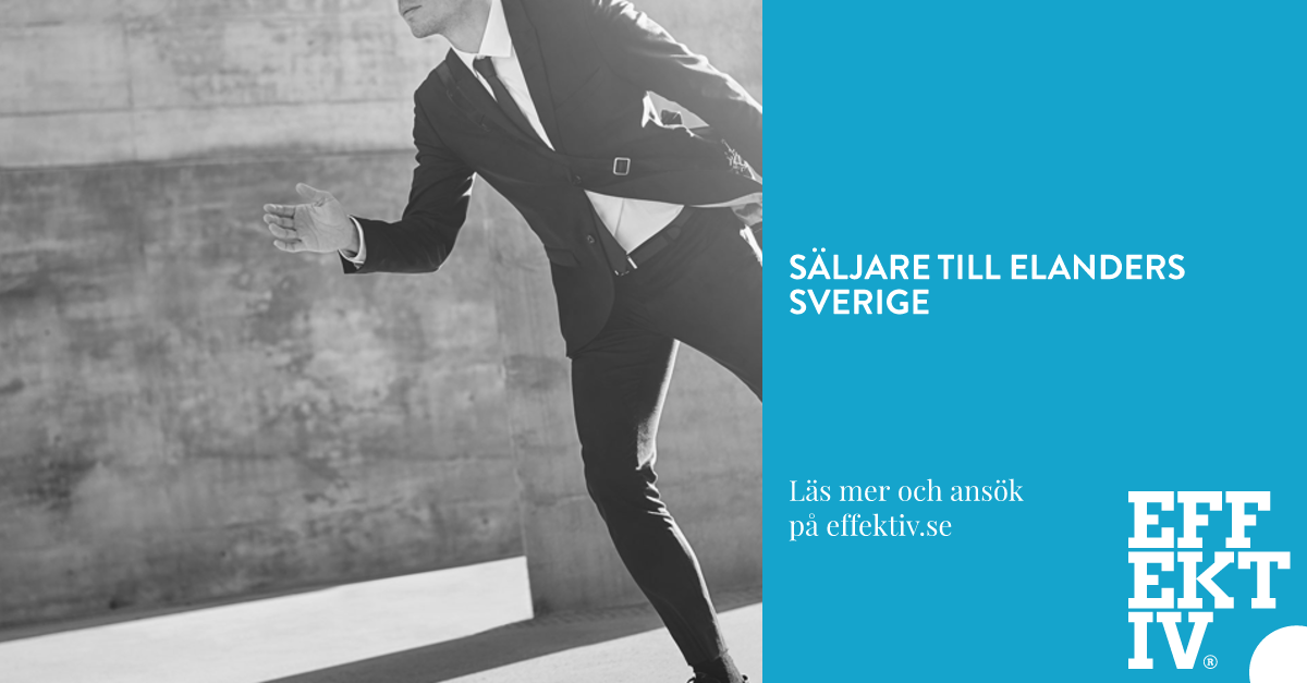 Säljare till Elanders Sverige | Effektiv - för vinnare i arbetslivet