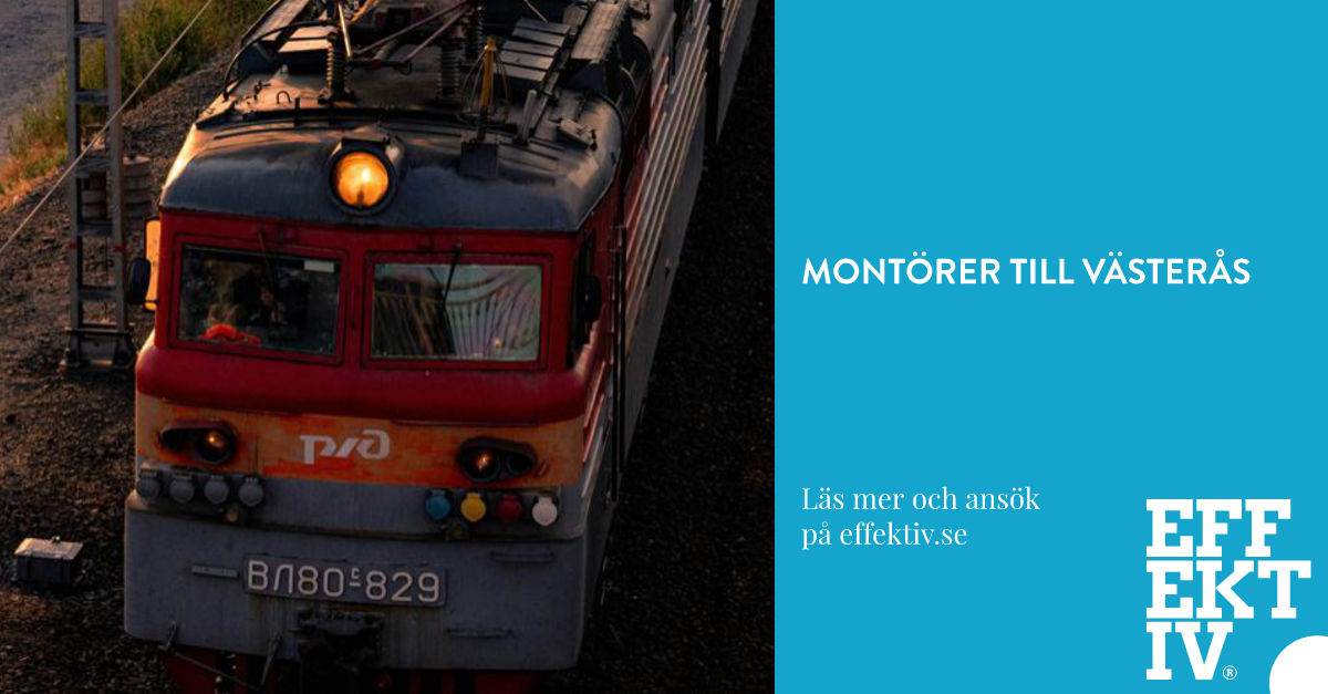Montörer till Västerås | Effektiv - för vinnare i arbetslivet