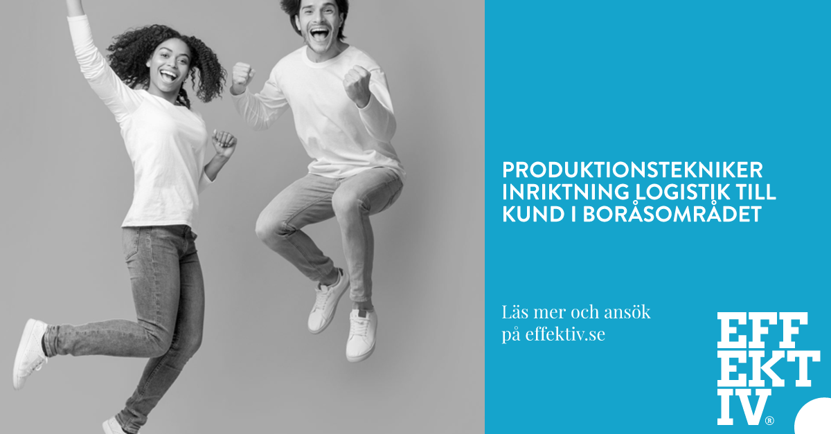 Produktionstekniker inriktning logistik till kund i Boråsområdet ...