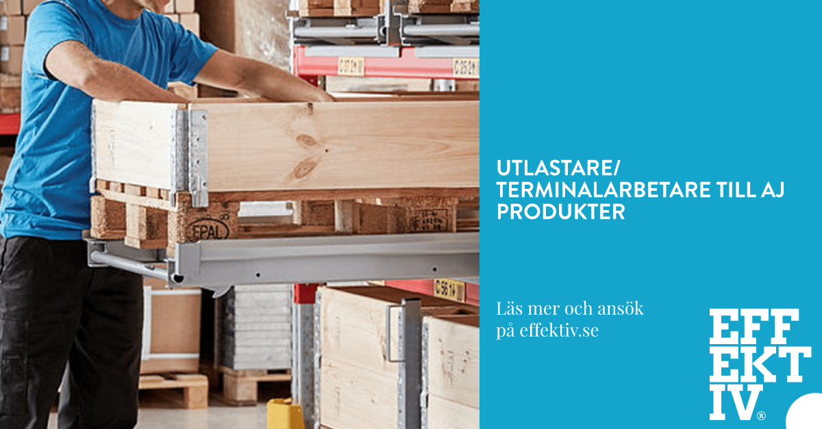 Utlastare/Terminalarbetare till AJ produkter | Effektiv - för vinnare i ...