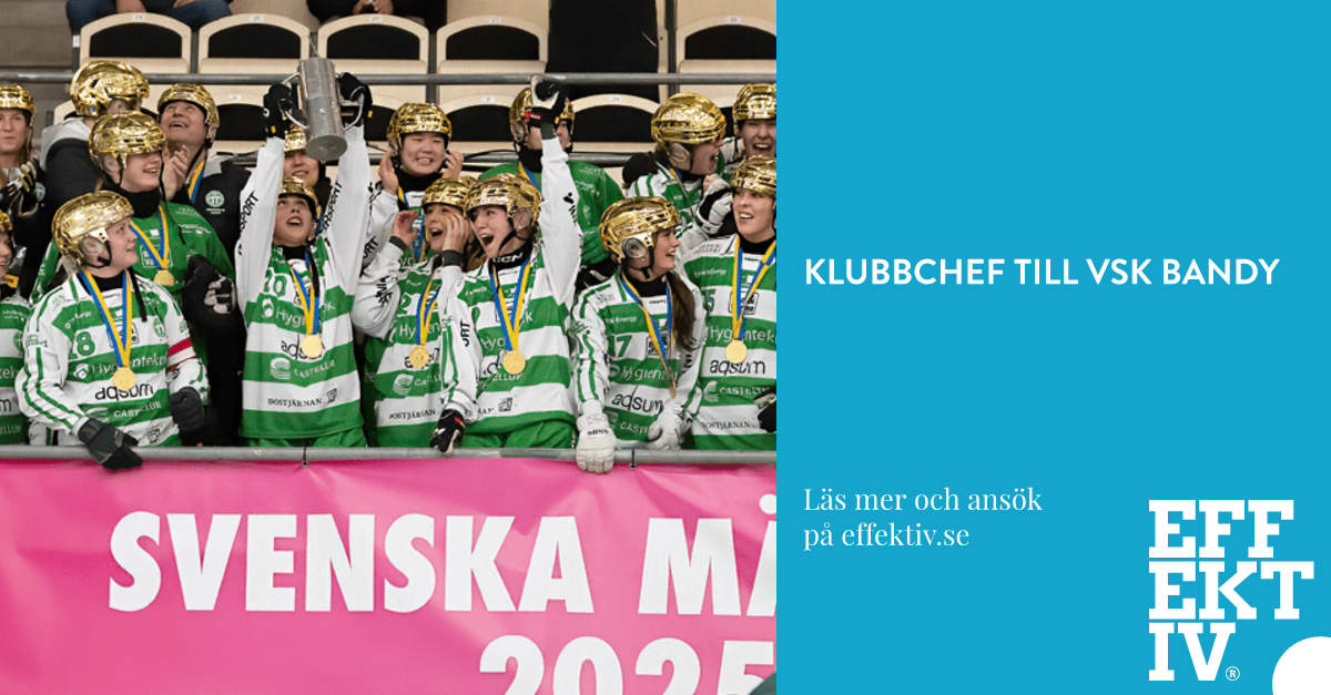 Klubbchef till VSK Bandy | Effektiv - för vinnare i arbetslivet