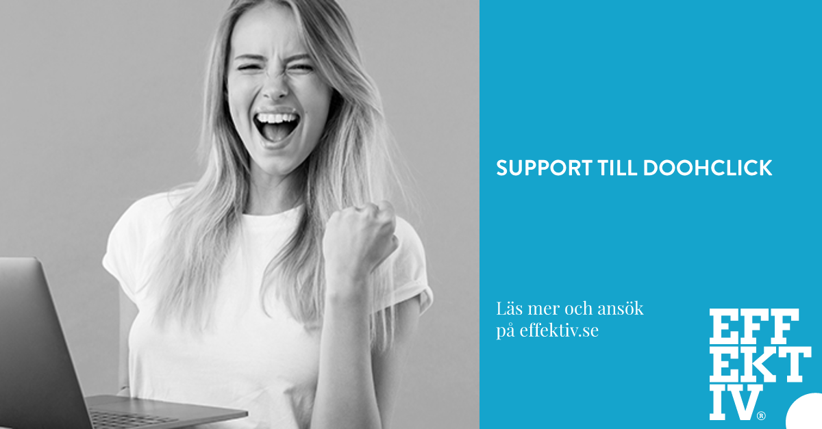 Support till Doohclick | Effektiv - för vinnare i arbetslivet